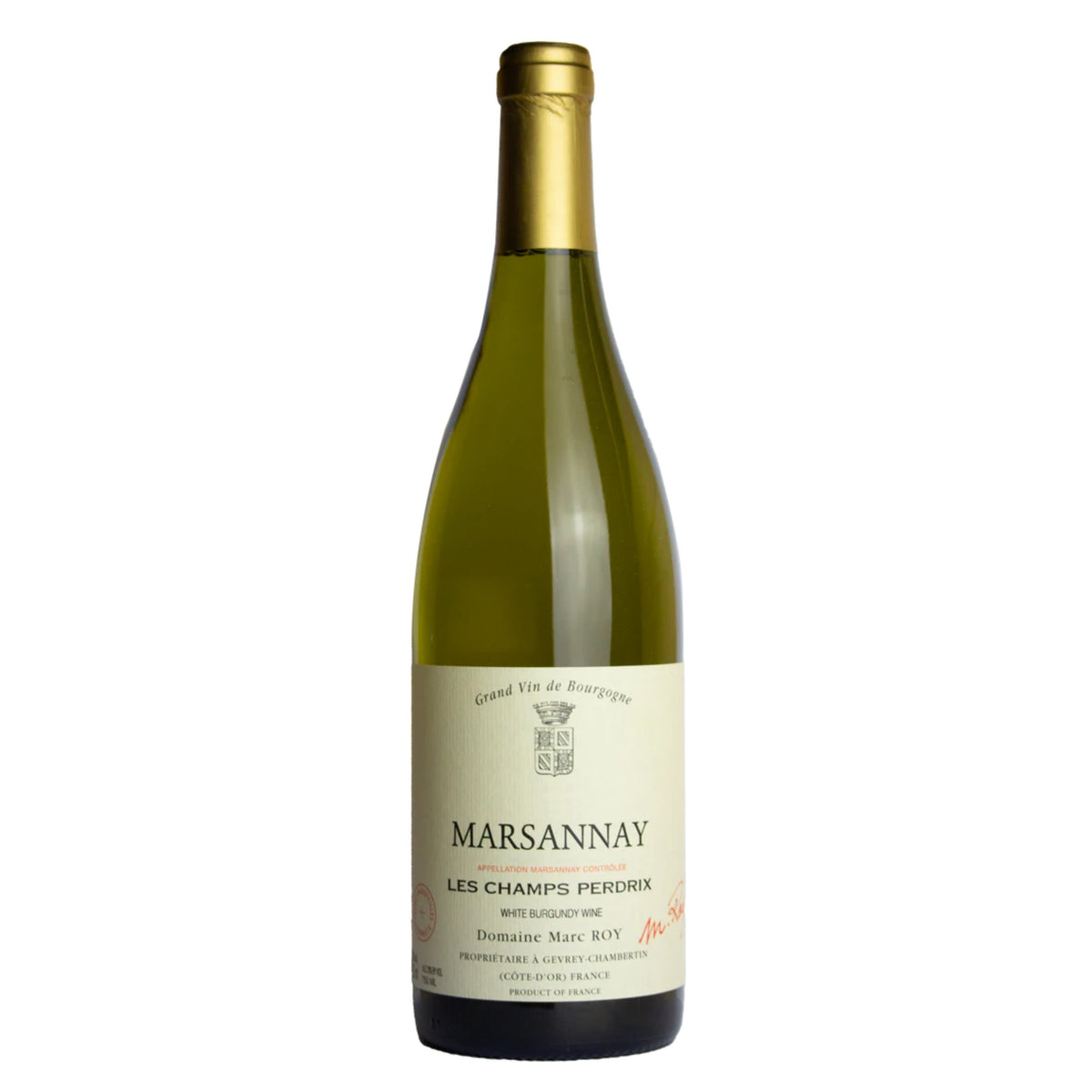 2014 Marsannay Blanc Les Champs Perdrix, Domaine Marc Roy — The Wine ...