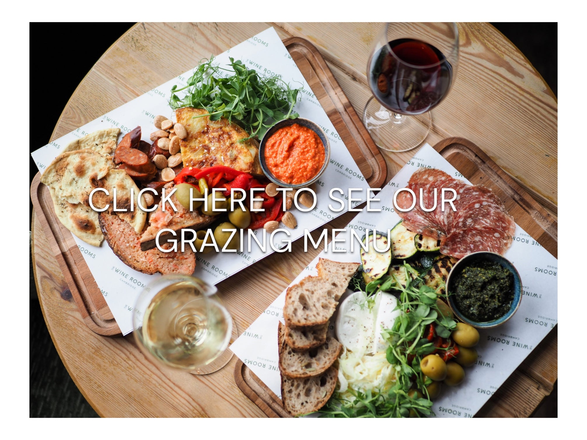 TWR Menus — The Wine Rooms Cambridge